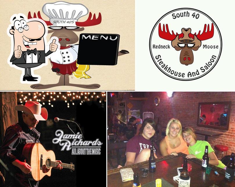 South 40 "Redneck Moose" Steakhouse and Saloon Reagan TX, Reagan ...