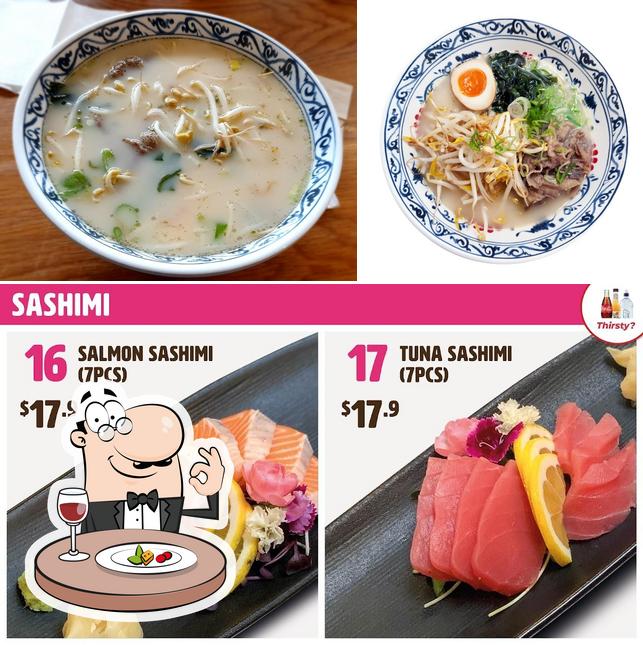 Hikari Sushi Bar - Queenstown Airport, Queenstown - Restaurant menu ...