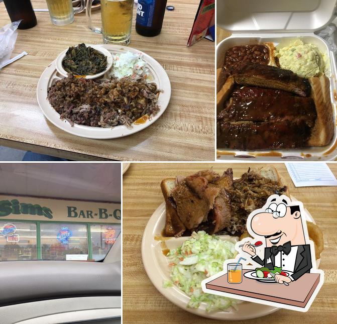 Sim's Bar-B-Que, 1307 John Barrow Rd A in Little Rock - Restaurant menu ...