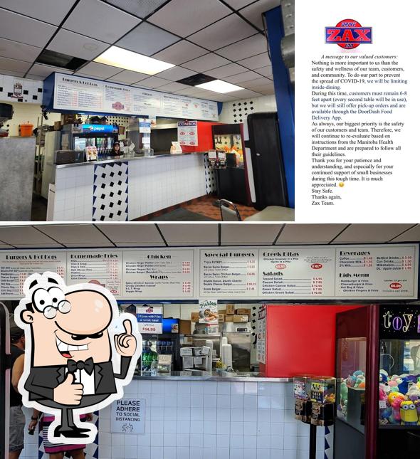 Zax Drive Inn in Winnipeg - Restaurant menu and reviews