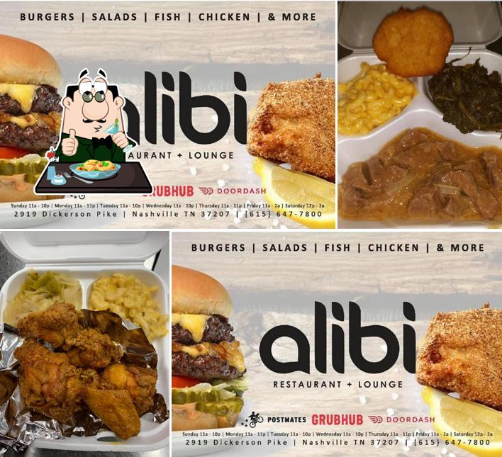 Alibi Restuarant + Lounge in Nashville - Restaurant menu and reviews