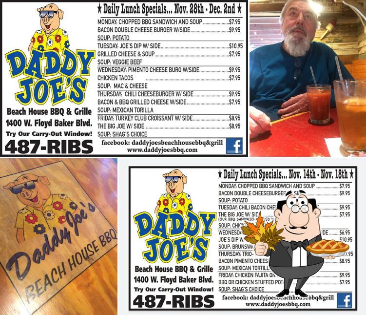Daddy Joe's Beach House BBQ and Grill in Gaffney - Restaurant menu and ...