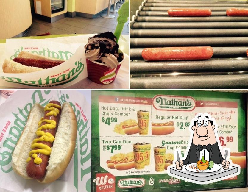 Nathan's Famous Hot Dogs, Toronto - Restaurant menu, prices and reviews