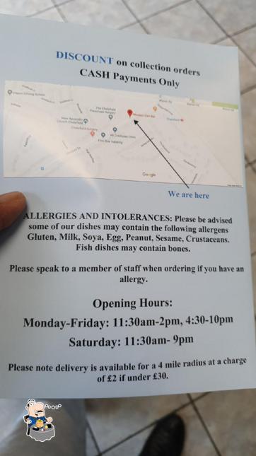 Windsor Fish Bar in Orpington - Restaurant menu and reviews