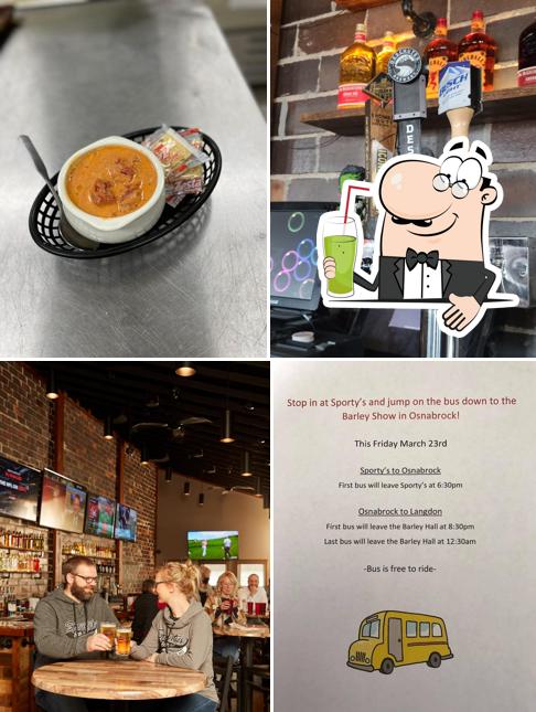 Sporty's Bar, Langdon - Restaurant menu, prices and reviews
