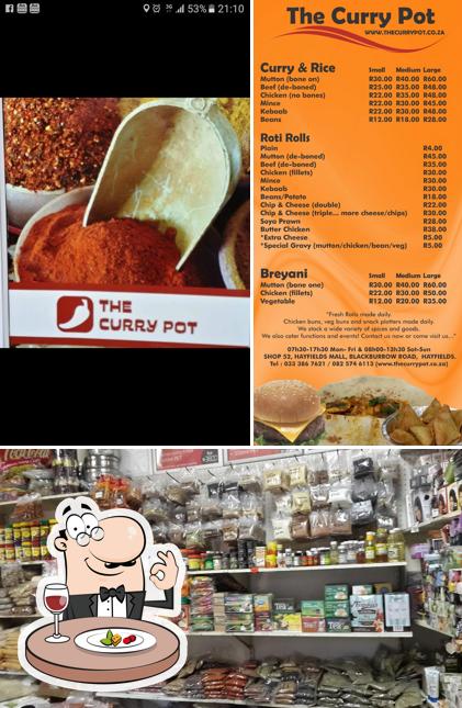 THE CURRY POT, Pietermaritzburg - Restaurant menu, prices and reviews