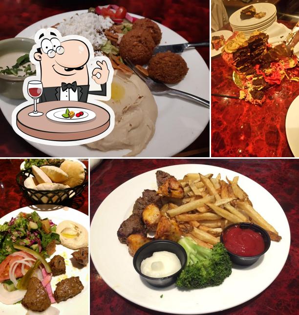 Mazaar Lebanese Cuisine, 372 Ouellette Ave in Windsor - Restaurant menu ...