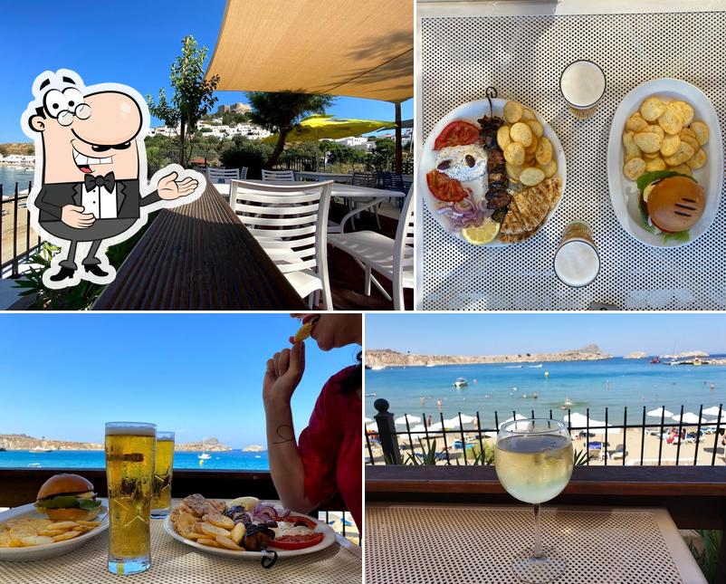 Ammos Beach Restaurant Lindos, Lindos - Restaurant menu, prices and reviews