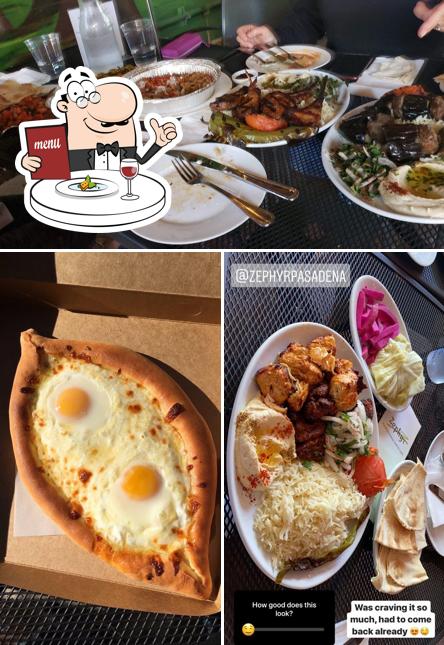 Zephyr Mediterranean Grill & Cafe in Pasadena - Restaurant menu and reviews