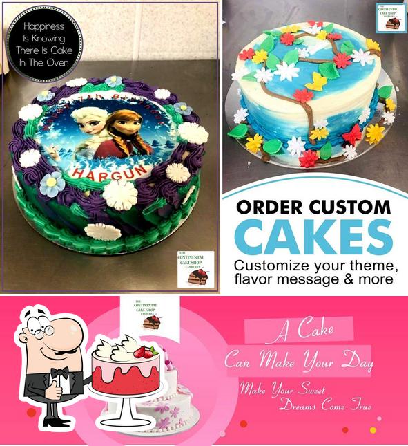 The Continental Cake Shop Canberra in Greenway - Restaurant menu and ...