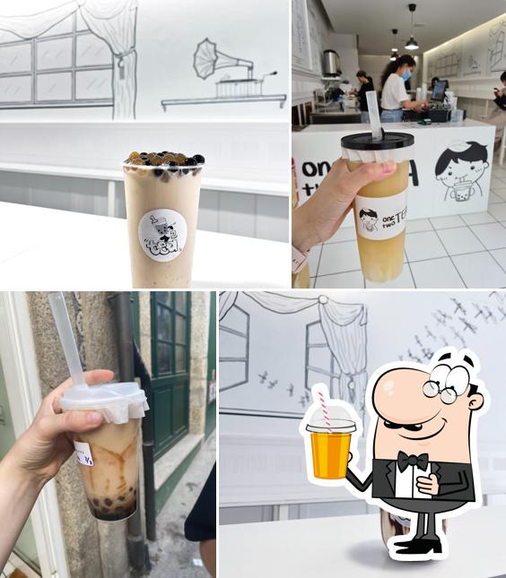 Bubble tea•Coffee•2D Café at One Two Tea, Porto - Menu do restaurante ...