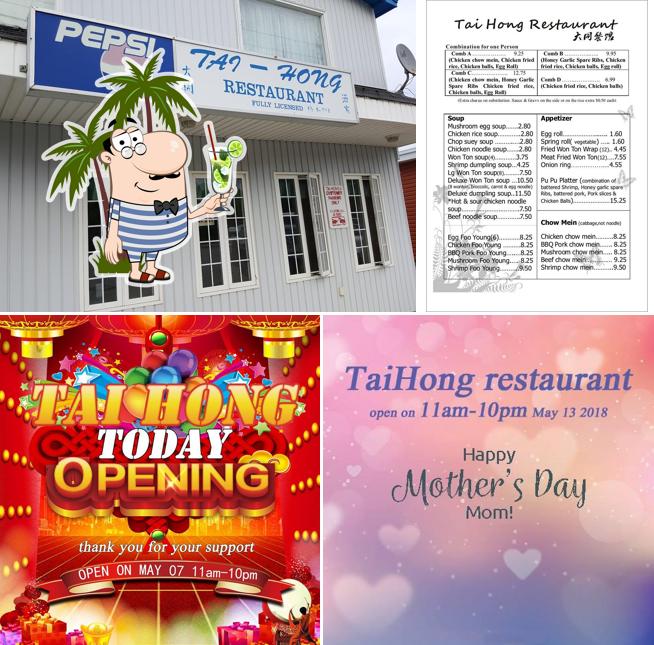 Tai Hong Restaurant, Channel-Port aux Basques - Restaurant menu, prices ...