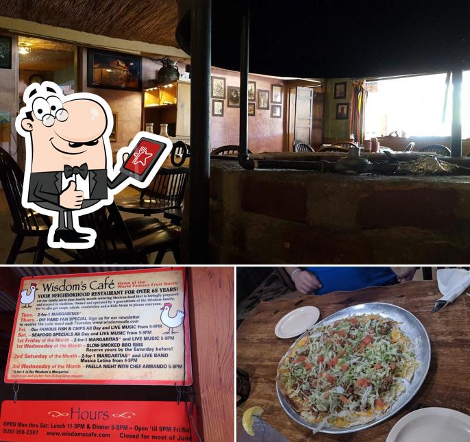 Wisdom's Cafe, Tumacacori-Carmen - Restaurant menu, prices and reviews