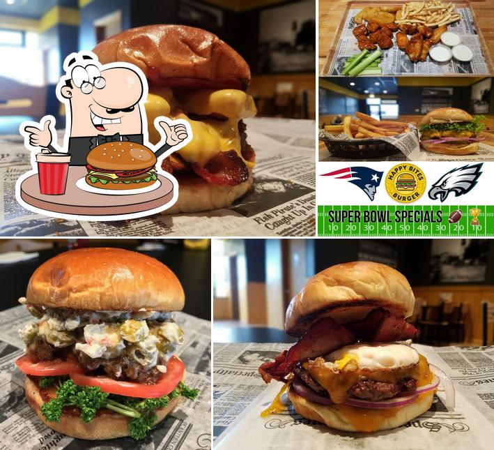 Restaurante Happy Bites Burger & Wings, Tinley Park - Carta del ...