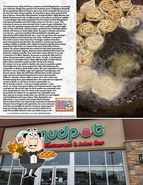 Mudpot South Indian Cuisine in Edmonton - Restaurant menu and reviews