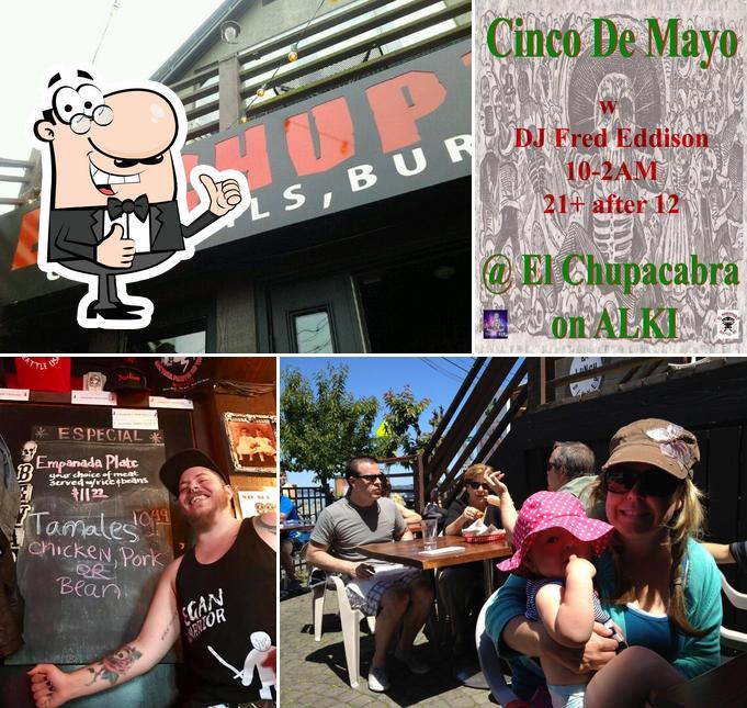 Pub y bar El Chupacabra Alki, Seattle, Alki Ave SW - Carta del ...