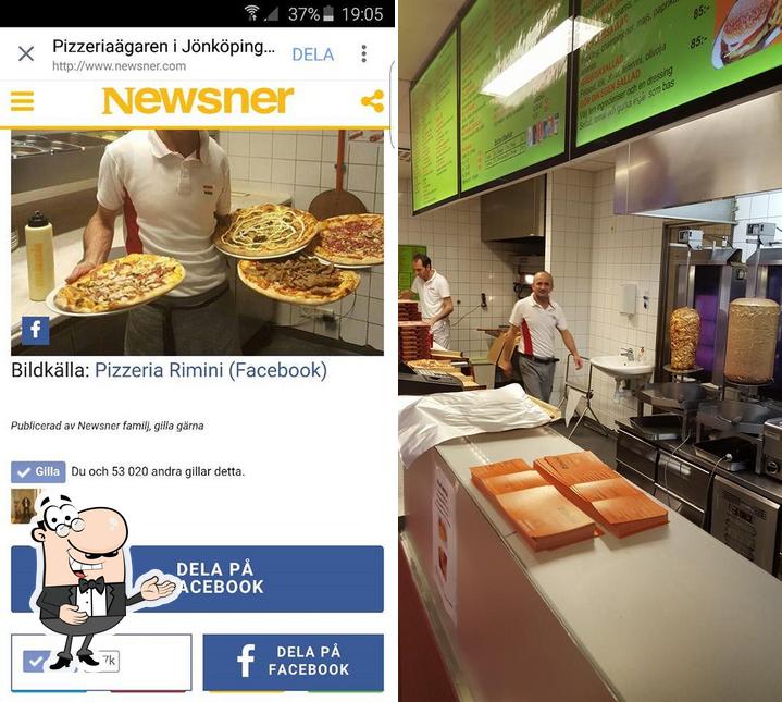 Pizzeria Rimini, Jönköping - Restaurant menu and reviews