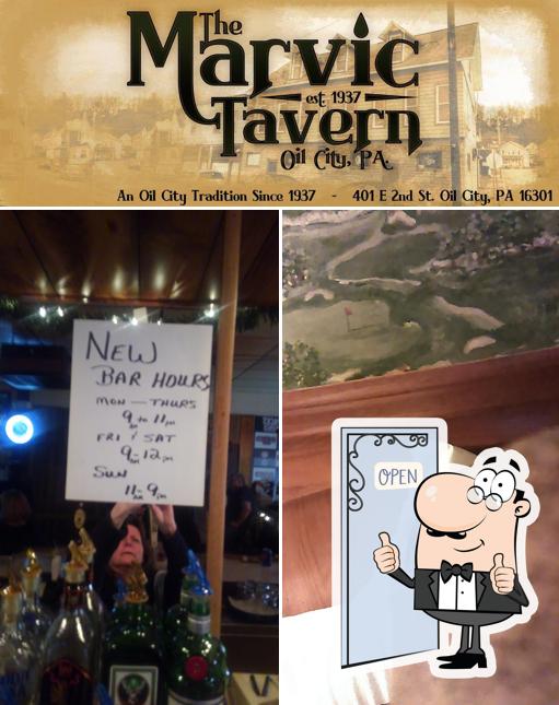 Marvic Tavern, Oil City - Restaurant menu, prices and reviews