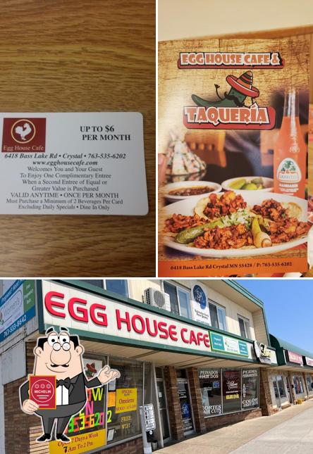 Egg House Cafe in Crystal - Restaurant menu and reviews