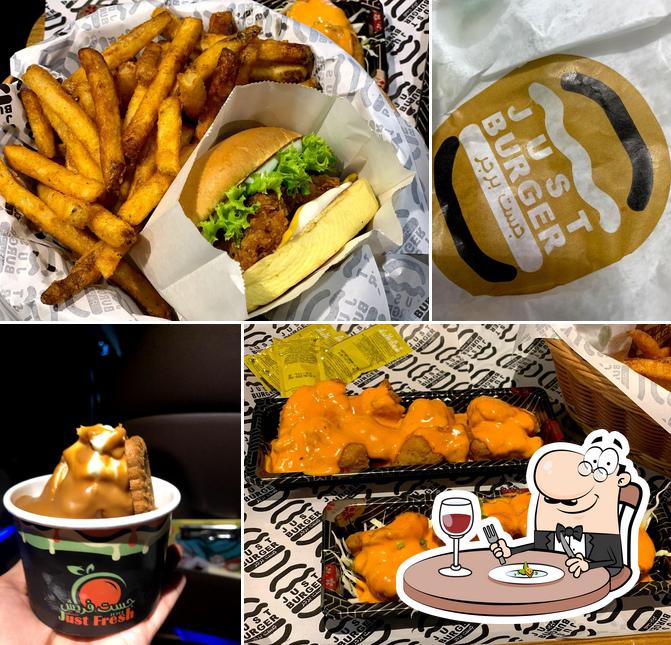 Just Burger, Khalifa A restaurant, Abu Dhabi, Khalifa City Market ...