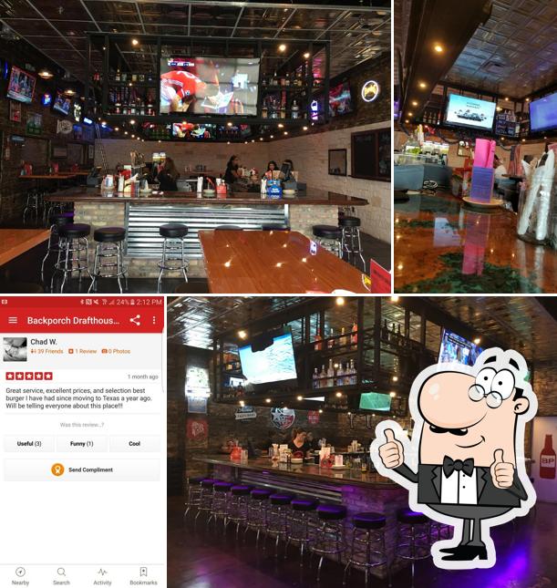 Back Porch Drafthouse in Temple - Restaurant menu and reviews