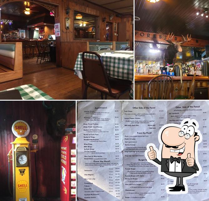 Forester Inn, Forester - Restaurant menu, prices and reviews