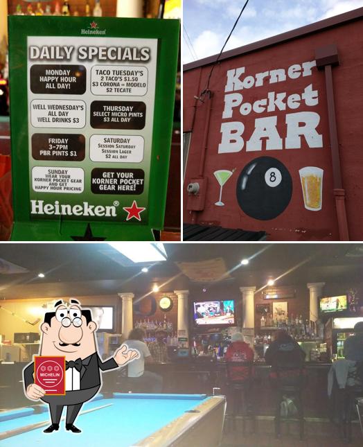Korner Pocket, Portland - Restaurant menu, prices and reviews