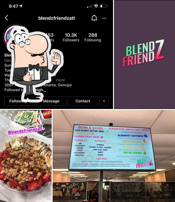Blendz Friendz, East Point - Restaurant menu, prices and reviews