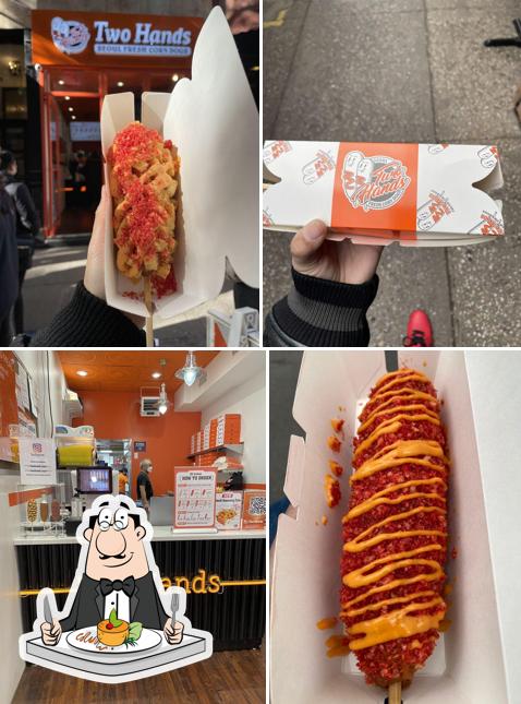 Two Hands Seoul Fresh Corn Dogs in New York City - Restaurant menu and ...