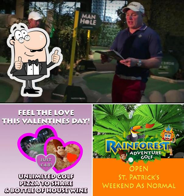 Rainforest Adventure Golf in Dublin - Restaurant reviews