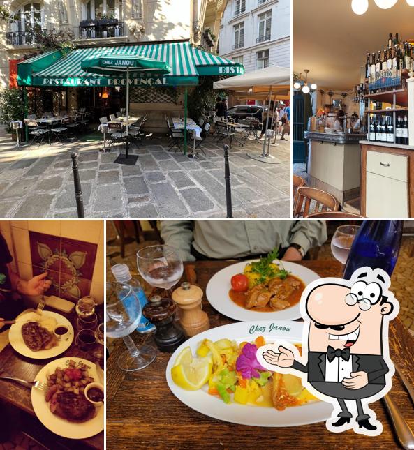 Chez Janou restaurant, Paris, 2 Rue Roger Verlomme - Restaurant menu ...