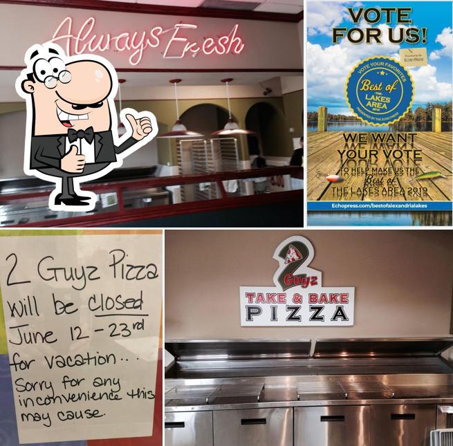 Two Guys Take & Bake Pizza in Alexandria - Restaurant menu and reviews