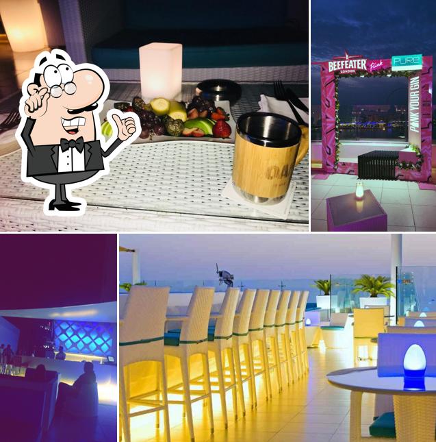 Pure Sky Lounge & Dining pub & bar, Dubai - Restaurant menu and reviews