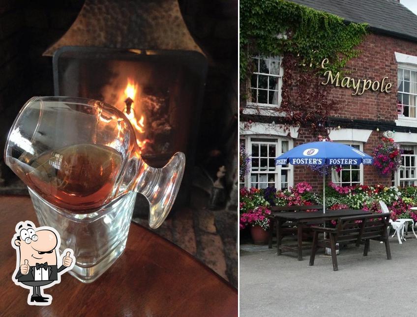 THE MAYPOLE INN, Hill Top Rd in Little Leigh - Restaurant reviews