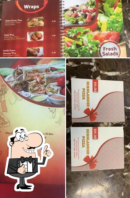 Highlander Pizza in Radford - Restaurant menu and reviews
