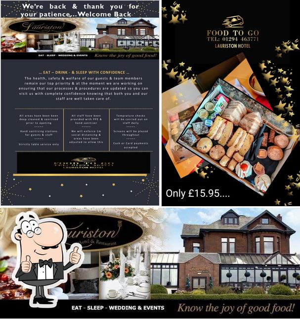 The Lauriston Hotel, Ardrossan - Restaurant menu, prices and reviews