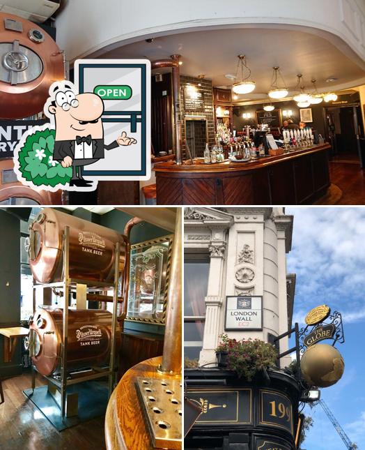 The Globe, 83 Moorgate, Greater in London - Restaurant menu and reviews