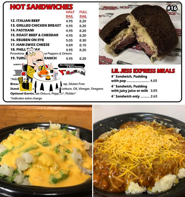 Lieber's Boxcar Express in Galesburg - Restaurant menu and reviews
