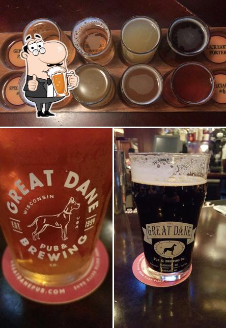 Great Dane Pub & Brewing Co. - Hilldale, 357 Price Pl in Madison ...