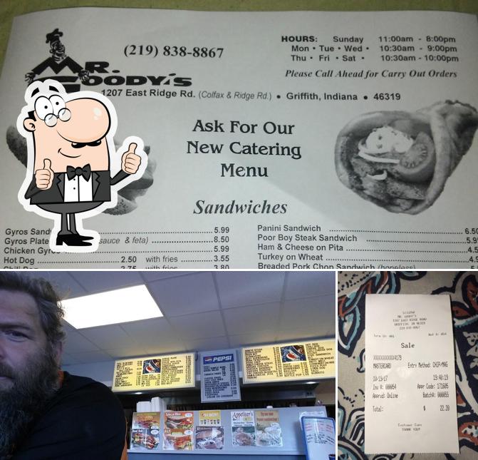 Mr Goody's, Griffith - Restaurant menu, prices and reviews