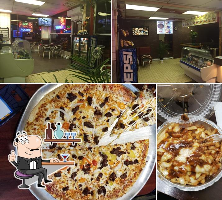 pizza 2 pour 1, 5789 Rue Jean-Talon E in Montréal - Restaurant menu and ...