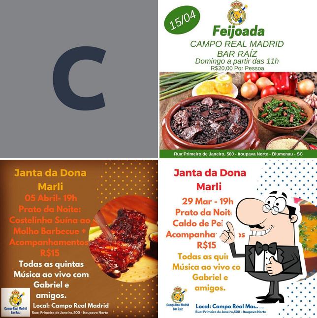 Campo Real Madrid - Bar Raiz, Blumenau