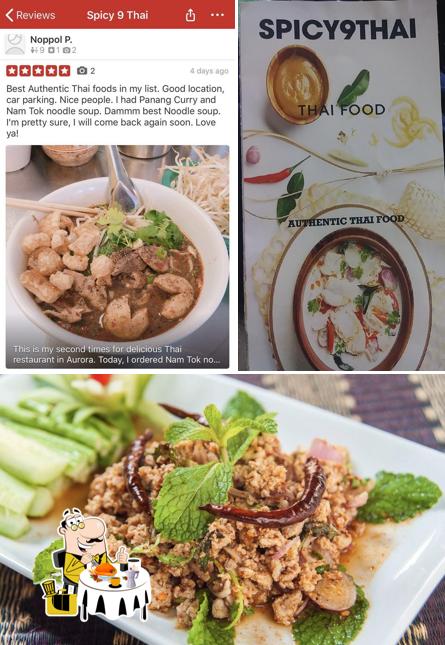 spicy 9 thai in Aurora - Restaurant menu and reviews