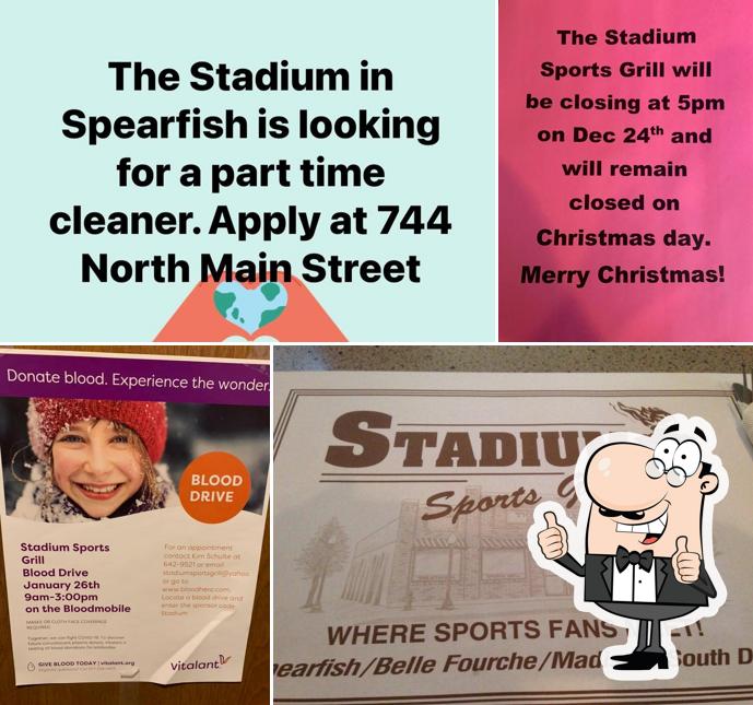 Stadium Sports Grill in Spearfish - Restaurant menu and reviews