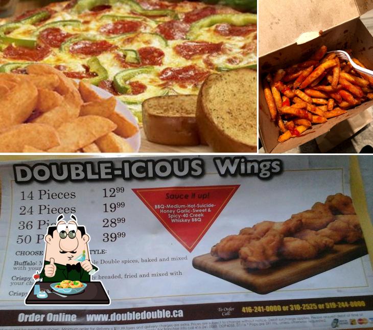 Double Double Pizza & Chicken, 145 Rexdale Blvd in Toronto - Restaurant ...