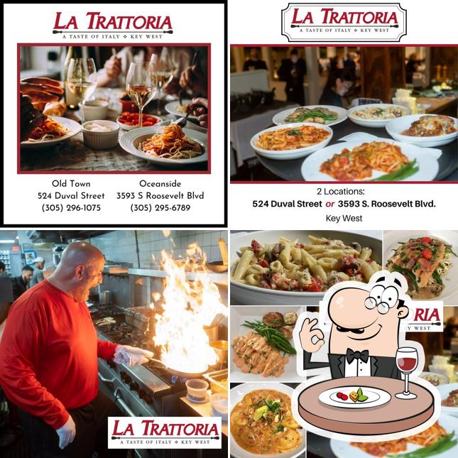 La Trattoria Oceanside, 3593 S Roosevelt Blvd in Key West - Restaurant ...