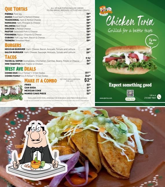 Que Tortas!, 4508 West Ave in San Antonio - Restaurant menu and reviews