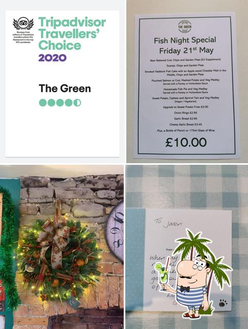 The Green in Caerleon - Restaurant menu and reviews