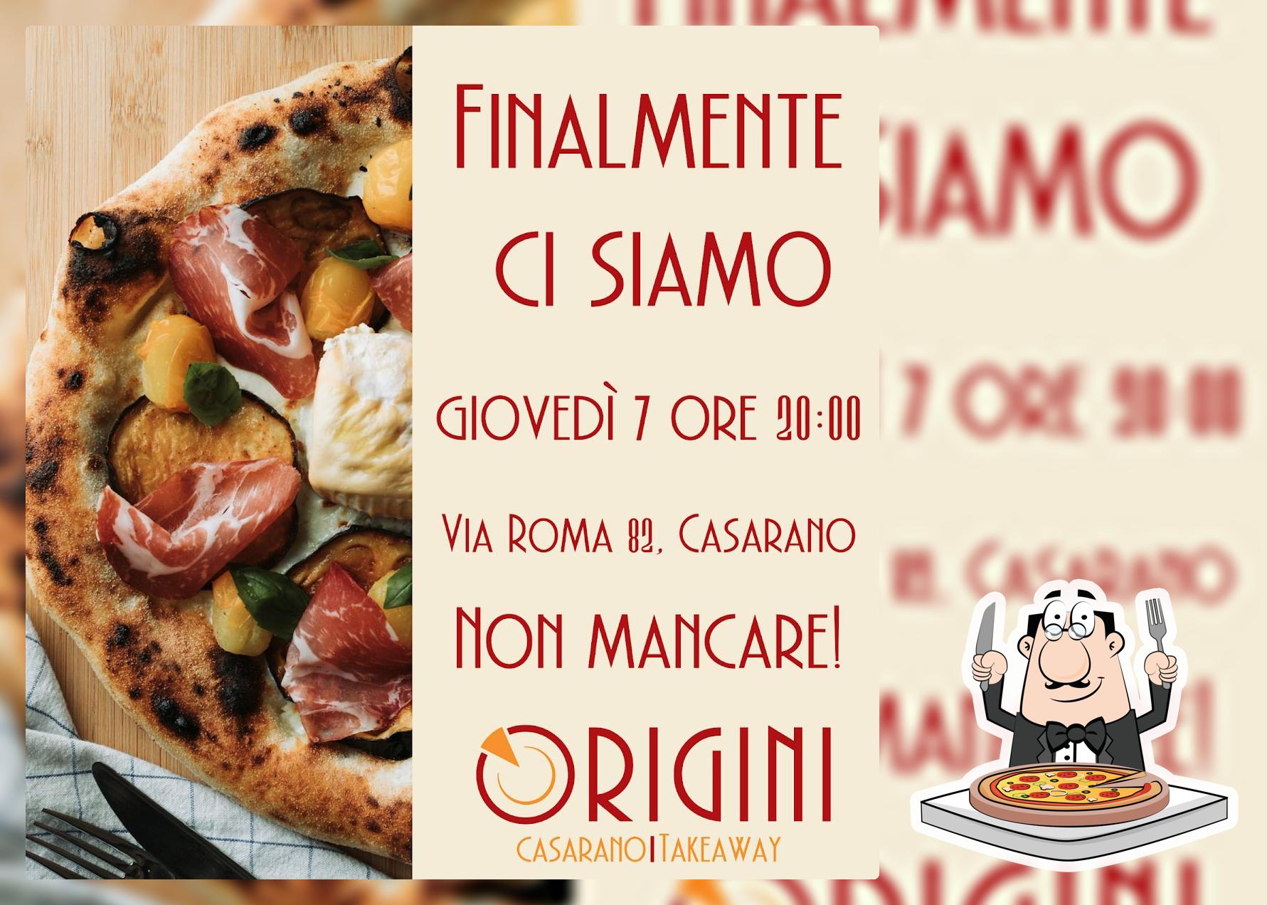 Origini Takeaway pizzeria, Casarano - Restaurant menu and reviews