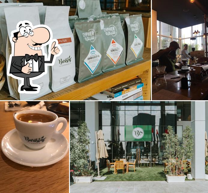 Baristas' Corner, Dubai, Canal Central Hotel - Marasi Dr - Carta del ...